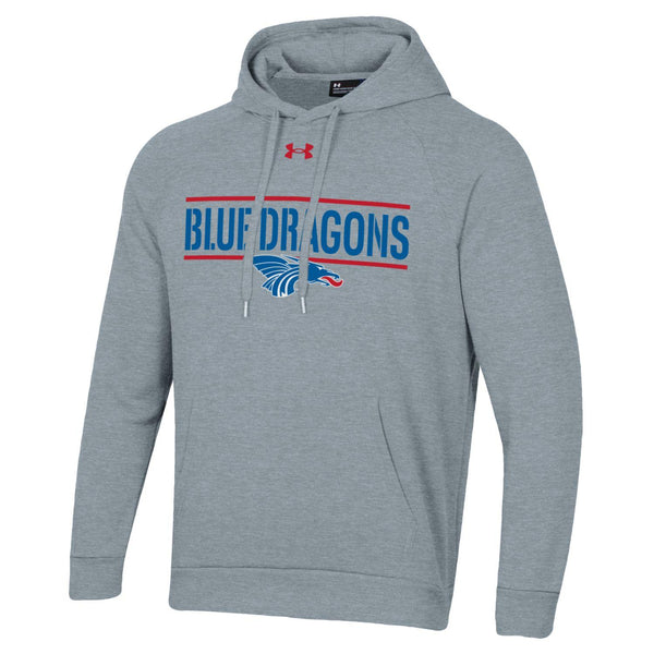 Power Dragon UA Gray Heather Hood - Blue Dragon Fans Store