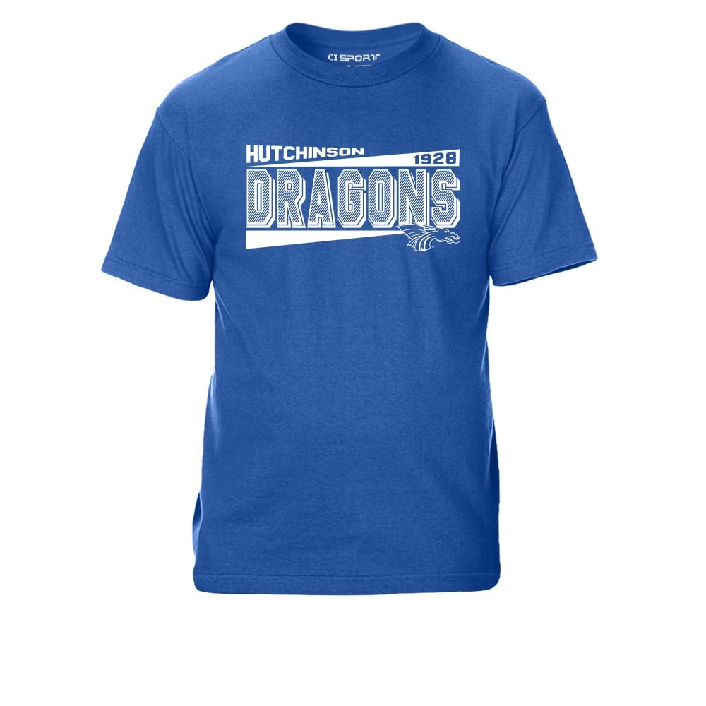 Power Dragon Royal Jawa Tee - Blue Dragon Fans Store