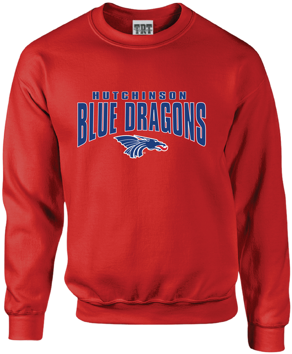 Power Dragon TRT Winter Red Crew - Blue Dragon Fans Store