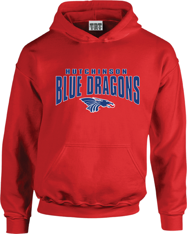 Power Dragon TRT Winter Red Hood - Blue Dragon Fans Store